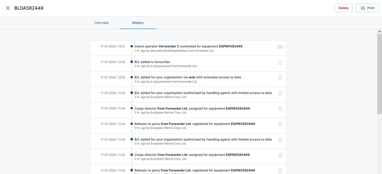 Handleiding | Cargo Controller - Portbase Support