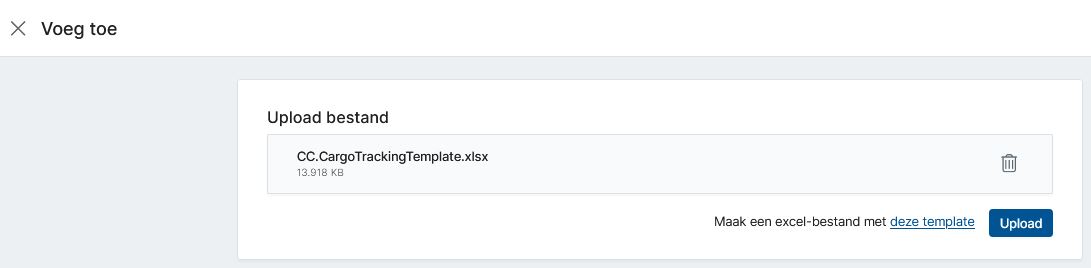 Handleiding | Cargo Controller - Portbase Support