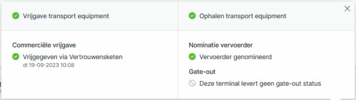 Handleiding | Cargo Release Manager - Portbase Support