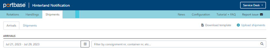 How do I activate the Secure Chain in Hinterland Container Notification? - Portbase Kenniscentrum