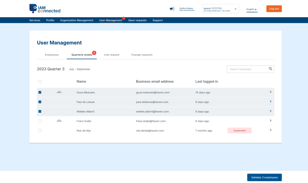 Quick Start Guide - Quarterly Reviews - Portbase Kenniscentrum