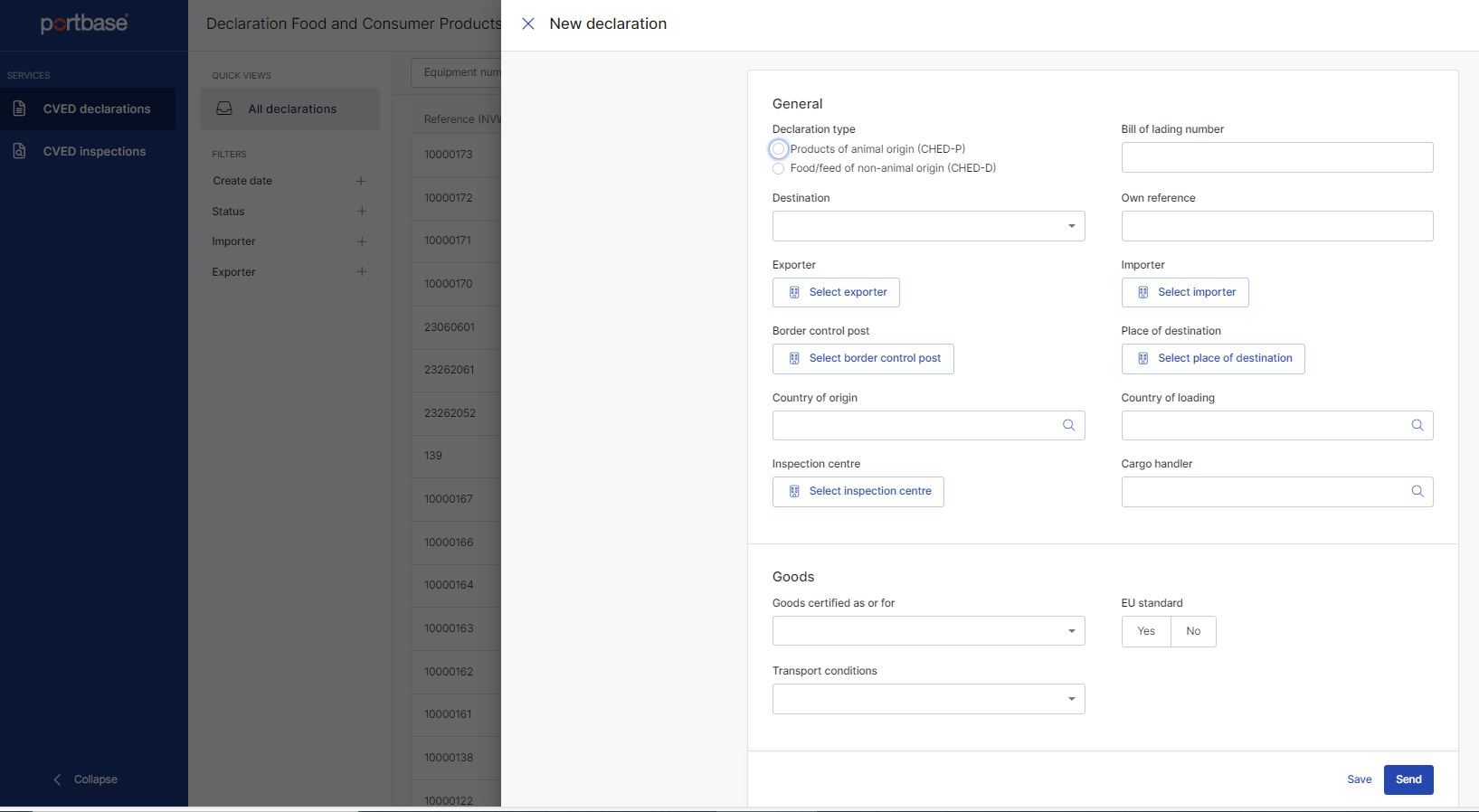 Quick Start Guide - Declaration Food and Consumer Products - Portbase Kenniscentrum